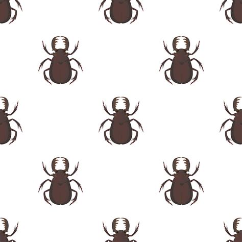 Premium Vector Bug Pattern Seamless Background Texture Repeat Wallpaper Geometric Vector