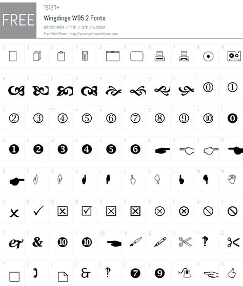 Wingdings Font Fonts Park Hot Sex Picture