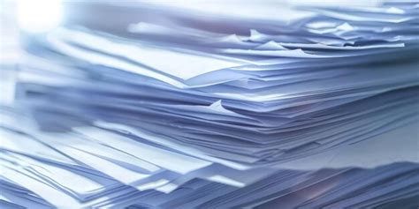 Premium Photo Paper Document