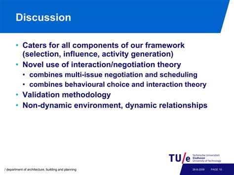 An Agent Based Framework For Modelling Social Activities And Travel Ppt