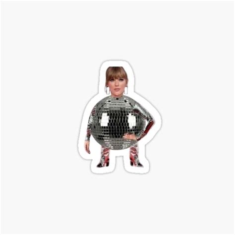 Taylor Swift Mirrorball Sticker For Sale By Reesemc123 Redbubble