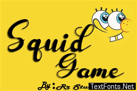 Squid Game Font