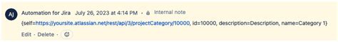 Manually Formatting Webresponse To Json In Automation Jira