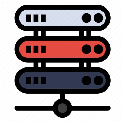 Computing Data Network Storage Icon