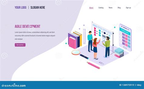 Agile Development Teamwork On Project Using Agile Technology