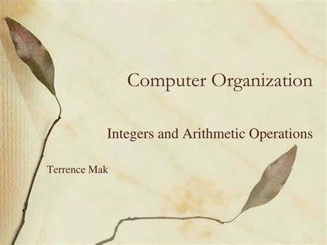 PPT Computer Organization PowerPoint Presentation Free Download ID 7058346