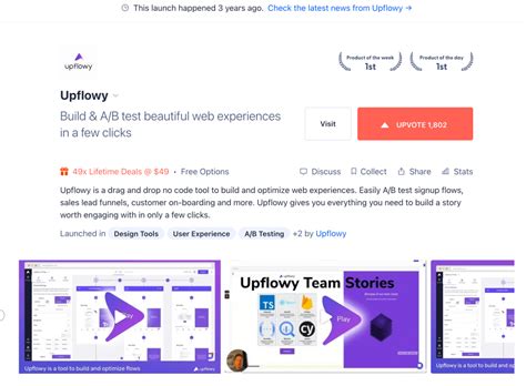 Product Hunt Launch Strategy The Proven Playbook For Tech Startups And Makers Upflowy Case