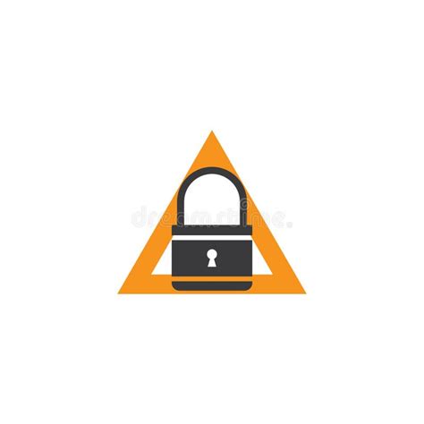 Padlock Logo Vector Template Illustration Icon Stock Vector Illustration Of Internet Unlock