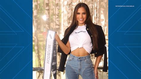 Miss Texas USA Lluvia Alzate Of Houston To Compete For Miss USA