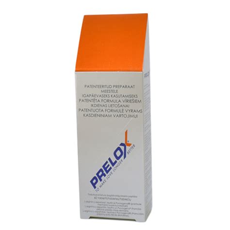 Vyro Lytiniam Pajėgumui Prelox 60 Tab Internetinėje “mano Vaistinėje”