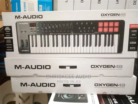 M Audio Oxygen 49 Usb Midi Keyboard Controller In Ojo Audio And Music Equipment Chriskcee Audio