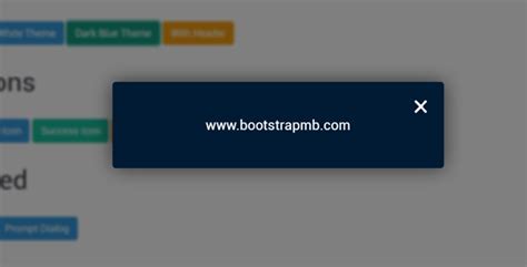 Jquery提示框插件和弹出层插件第7页 Bootstrap模板库