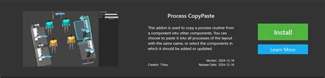 Process Copypaste Extensions And Python Add Ons Visual Components The Simulation Community