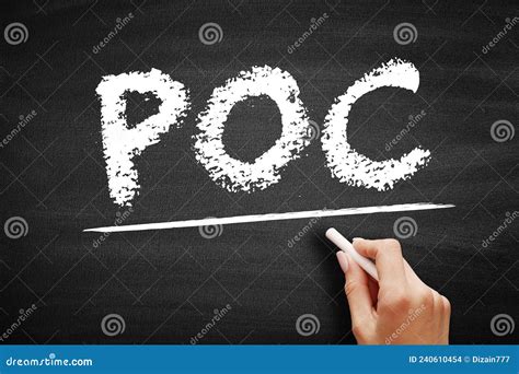 Poc Proof Of Concept Realization Of A Certain Method Or Idea In Order
