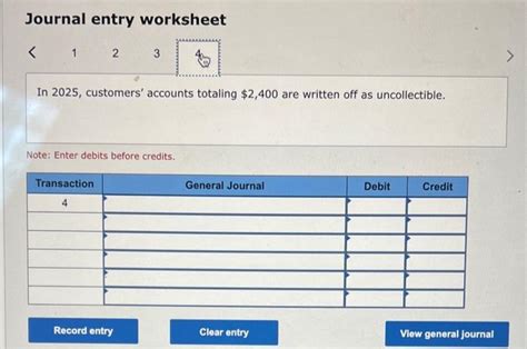 Solved Exercise 5 13 Algo Compare The Allowance Method And