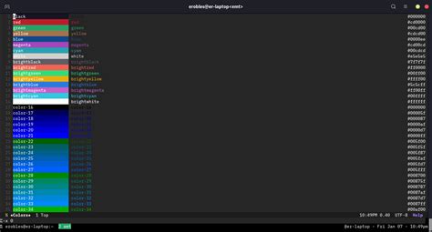 Color In SSH Sessions