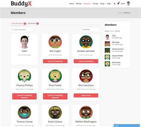 how to build a community website using buddypress and atomchat