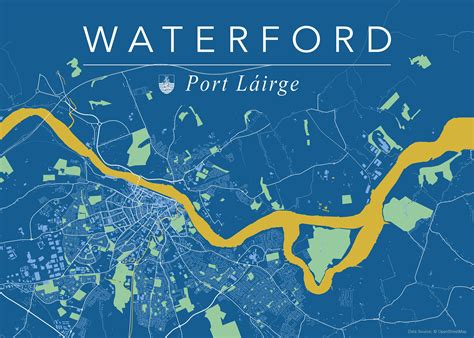 Ive Been Making Ireland City Maps And Just Did Waterford Thought Id