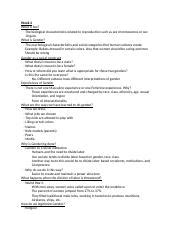 GEN WEEK Docx Week What Is Sex The Biological Characteristics Related To