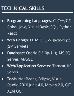 Computer Skills For Resume The Guide Examples Samples