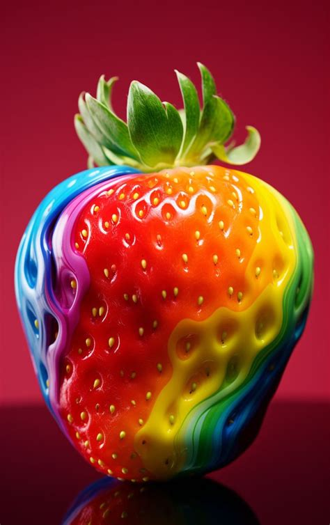 Rainbow Strawberry Strawberry Photo Book Kindle Unlimited