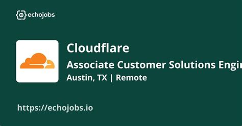 Cloudflare Is Hiring Associate Customer Solutions Engineer Austin Tx Remote Us Javascript