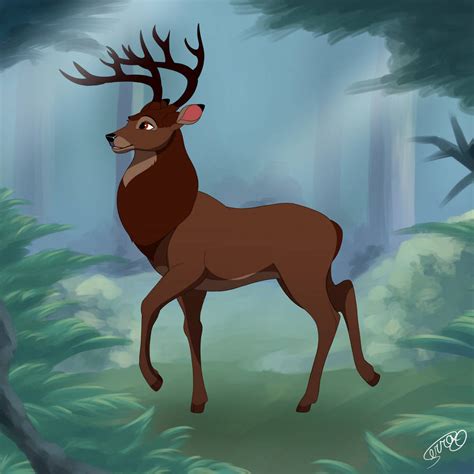 Adult Bambi By Serra20 On Deviantart