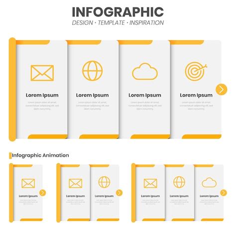 Premium Vector Colorful Infographic Template Vector Design