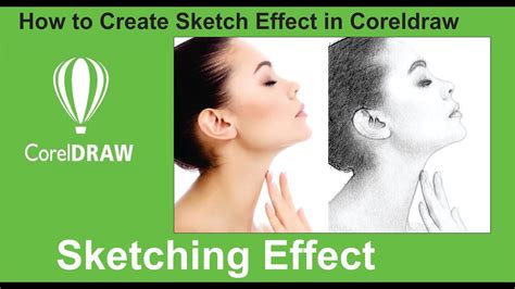 How To Create Sketch Effect In Coreldraw YouTube
