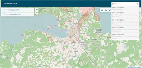 Геопоиск Геоинформационная платформа Orbismap Документация