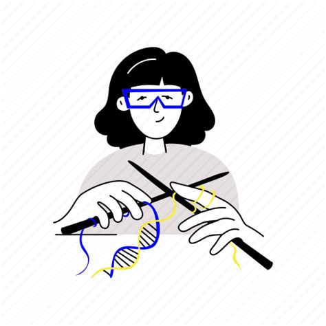 Dna Modification Dna Structure Genetic Modification Dna Helix Dna Study Illustration