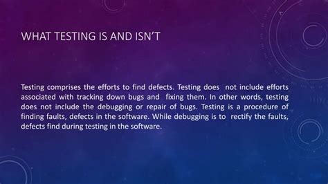 Testing Object Oriented Softwarepptx Web Development Internet