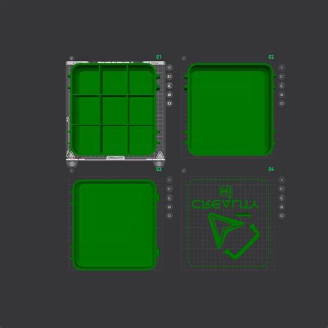 3d Printer Files 3mf File Creality Hi Tool Box Ultimate Multicolor Storage 🛠️🎨 Creality