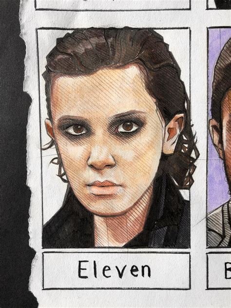 Eleven Stranger Things By Reichenart On Deviantart