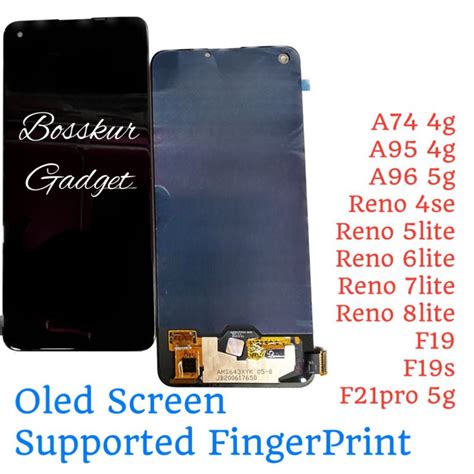 RENO 4SE RENO 7Z 5g RENO 5 6 7 8 LITE OPPO F19 F19S F21 PRO 5g LCD TOUCH SCREEN SKRIN