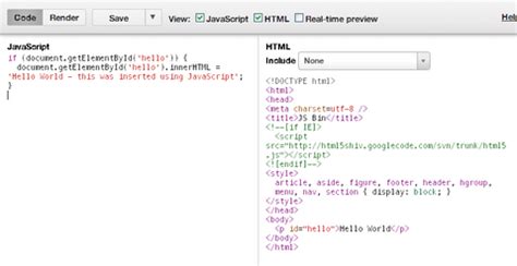JS Bin Handy Online Editor For JavaScript And CSS Web Resources