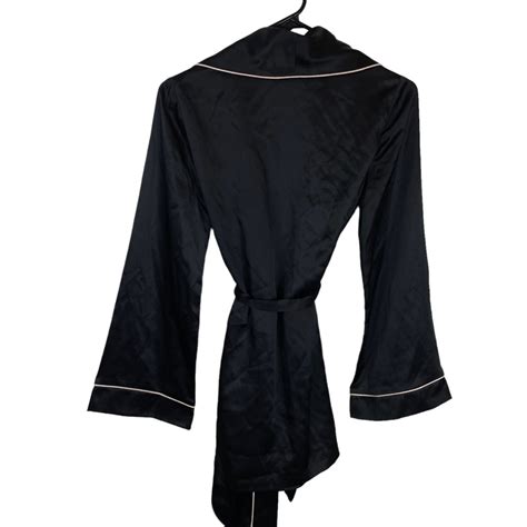 Agent Provocateur Silk Contrast Piping Classic Long S… Gem