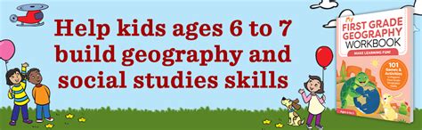 My First Grade Geography Workbook 101 Games And Activities To Support First Grade Geography