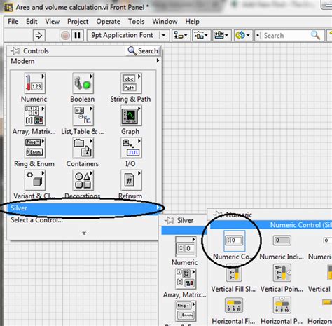 Area And Volume Calculation In Labview The Engineering Projects