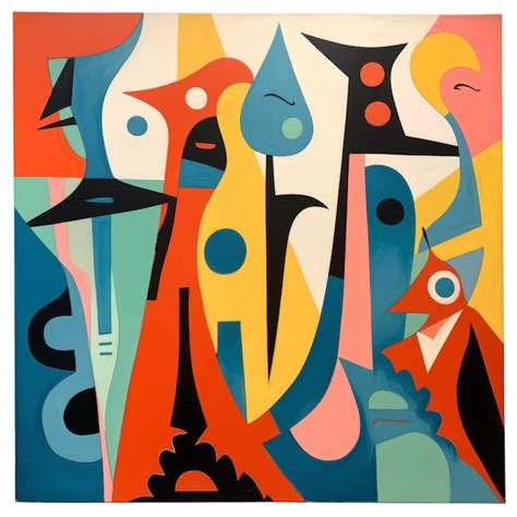 Exploring The Multifaceted World Abstract Surrealist Expressionism In Mid Century Modern Art