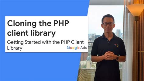 Getting Started With The Php Client Library Cloning The Client Library And Installing
