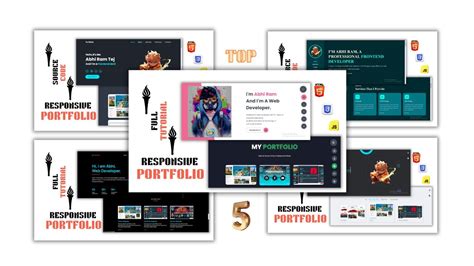 Master Frontend Web Development With 5 Real World Portfolios Using Html