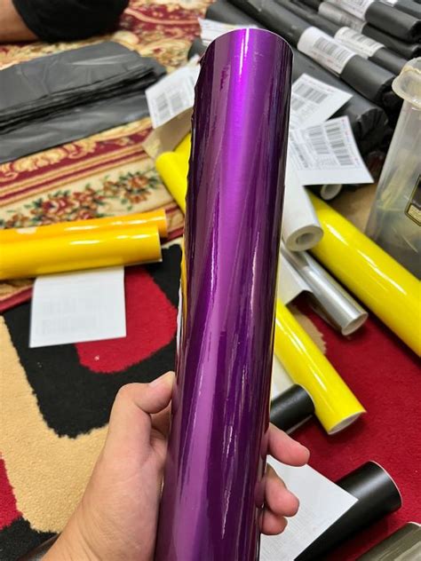 Skotlet Ungu Candy Lebar 45 Cm Panjang 1 Meter Profix Stiker Motor Ungu