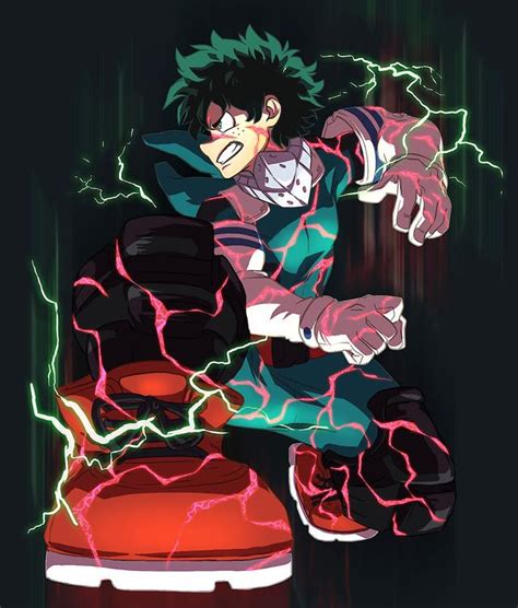 Full Cowl Deku Izuku Midoriya Imagem De Anime Anime