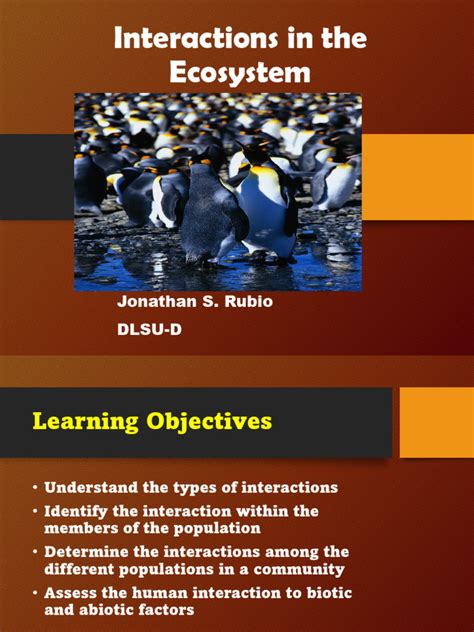 Module 3 Interactions In The Ecosystem 2 Pdf Parasitism