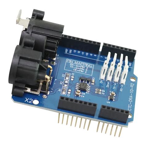 max485 dmx shield expansion board module for arduino smart robot
