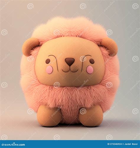 Cute Squishy Octopus Plush Toy Royalty Free Illustration