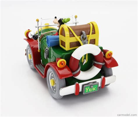 Burago 2604 Scale 1 18 Walt Disney Auto Di Pippo Goofy Car Green Red
