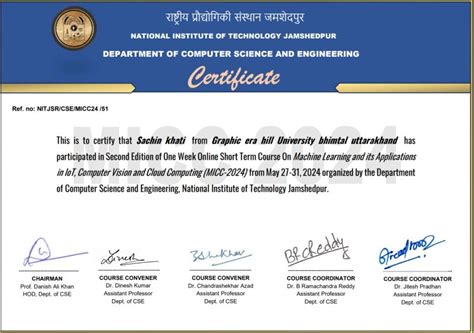 Sachin Khati On Linkedin Machinelearning Learning Nitjamshedpur