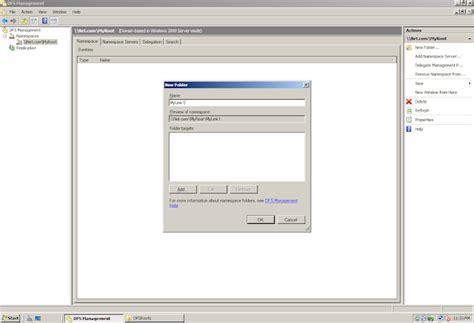 Ad Shot Gyan Configuring Dfsn Distributed File System Namespace